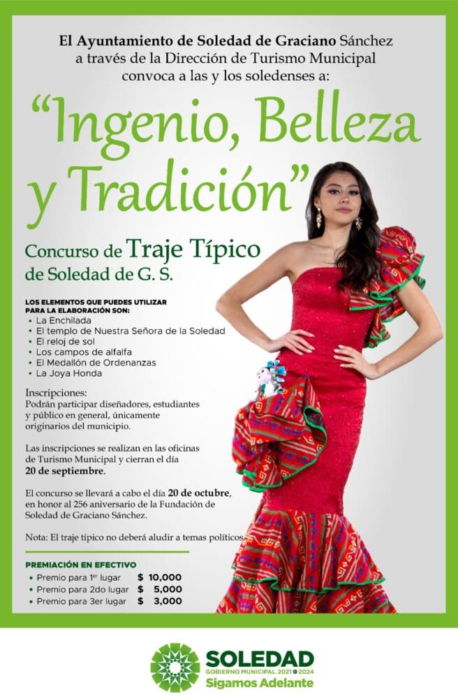 AYUNTAMIENTO DE SOLEDAD CONVOCA A CONCURSO PARA CREAR TRAJE TÍPICO - La ...